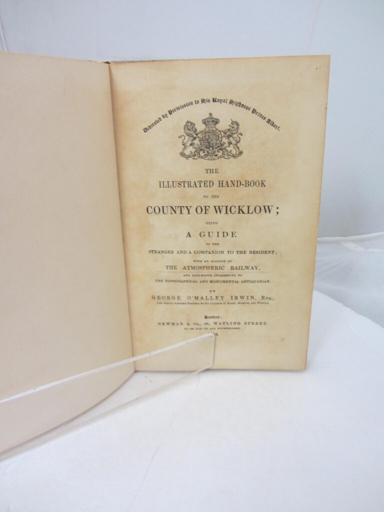 The Illustrated Hand-book of the County of Wicklow - Ulysses Rare Books