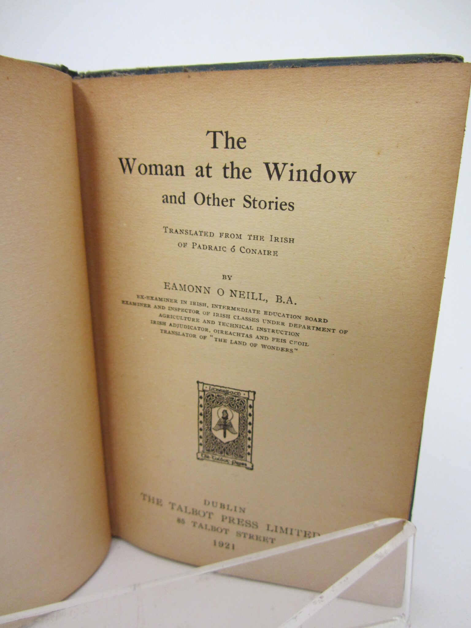 The Woman at the Window and other Stories (1921) - Ulysses Rare Books