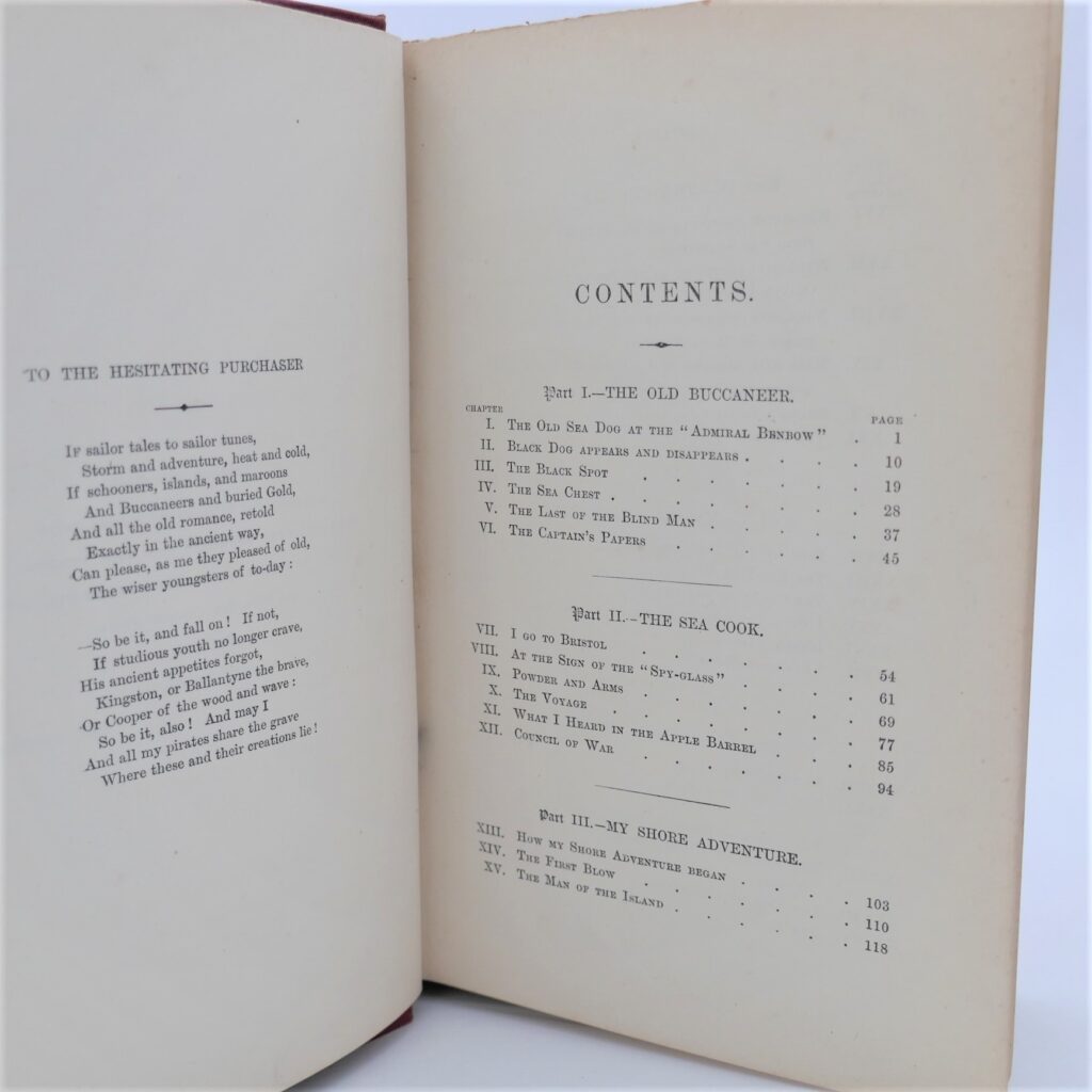 Treasure Island. First Edition (1883) - Ulysses Rare Books