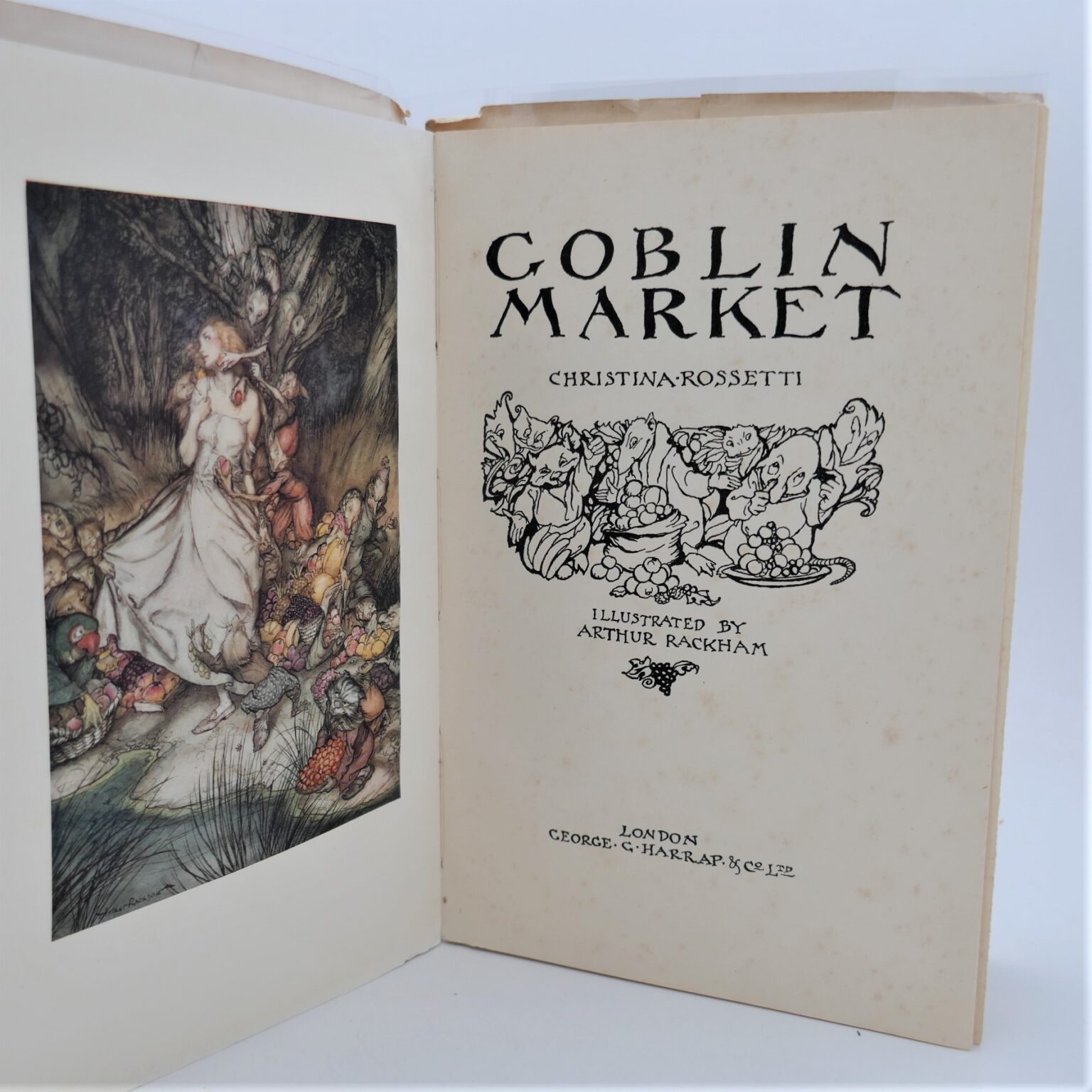 Goblin Market. Illustrated by Arthur Rackham (1939) - Ulysses Rare Books