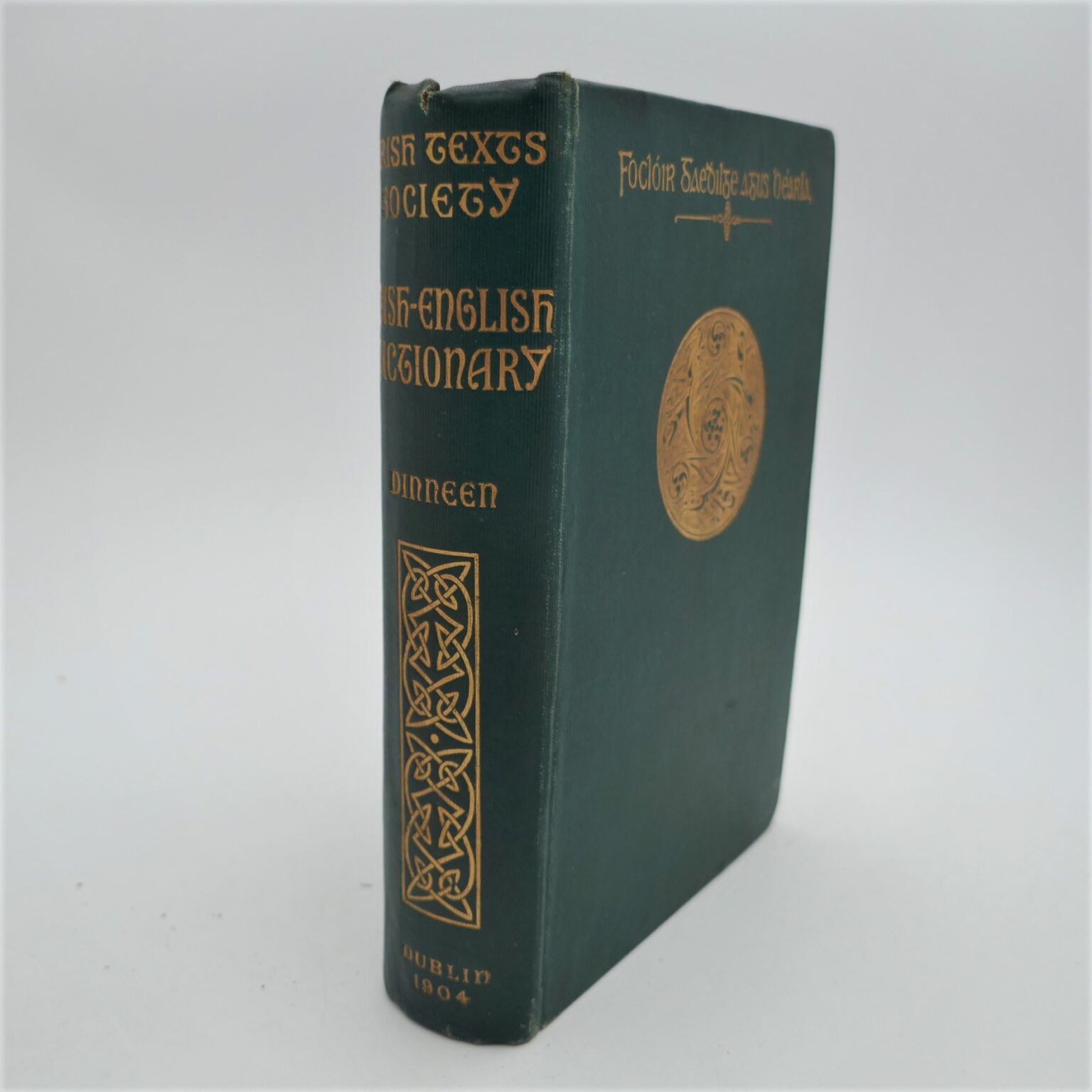 Irish- English Dictionary. First Edition (1904) - Ulysses Rare Books
