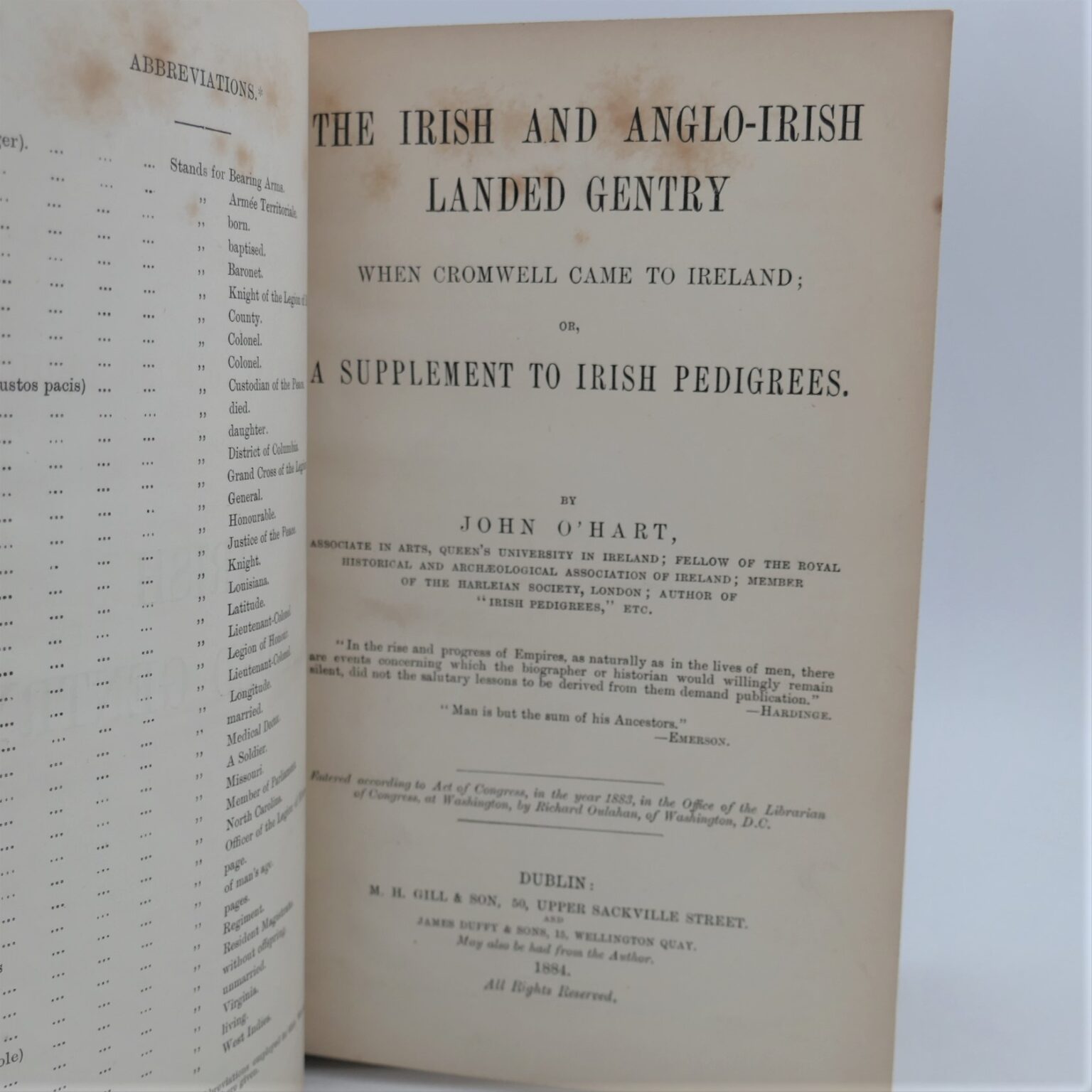 The Irish and Anglo-Irish Landed Gentry When Cromwell (1884) - Ulysses ...