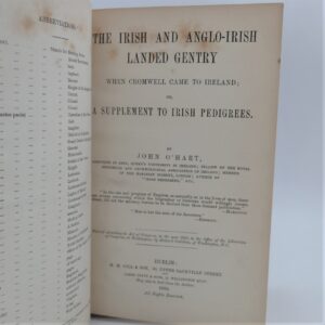 The Irish and Anglo-Irish Landed Gentry When Cromwell (1884) - Ulysses ...