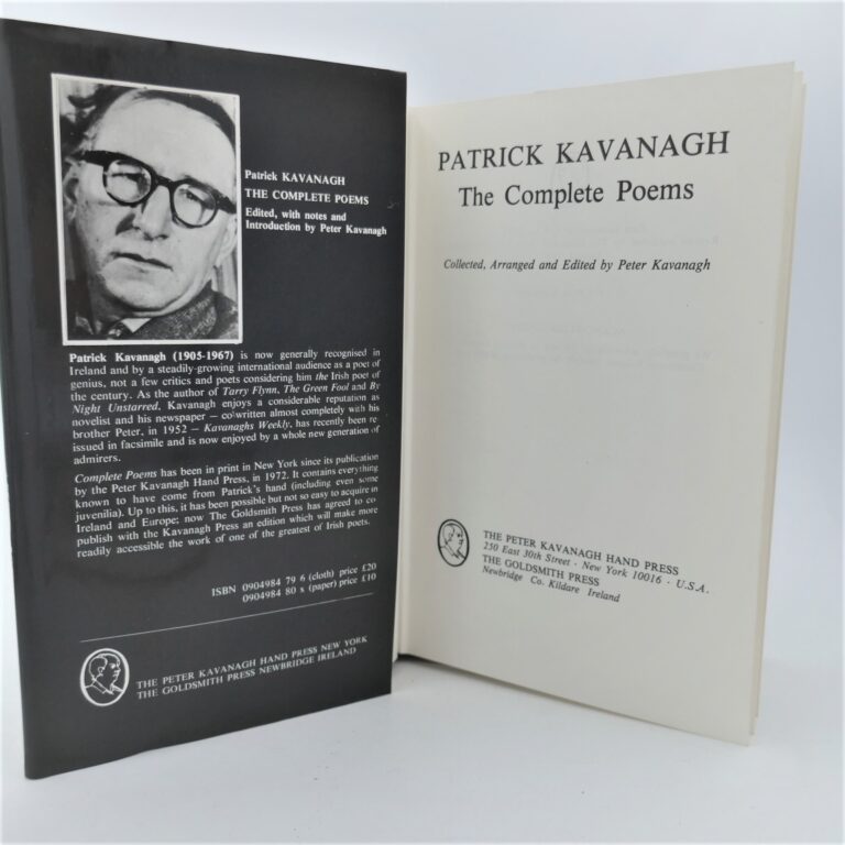 The Complete Poems of Patrick Kavanagh (1984) - Ulysses Rare Books