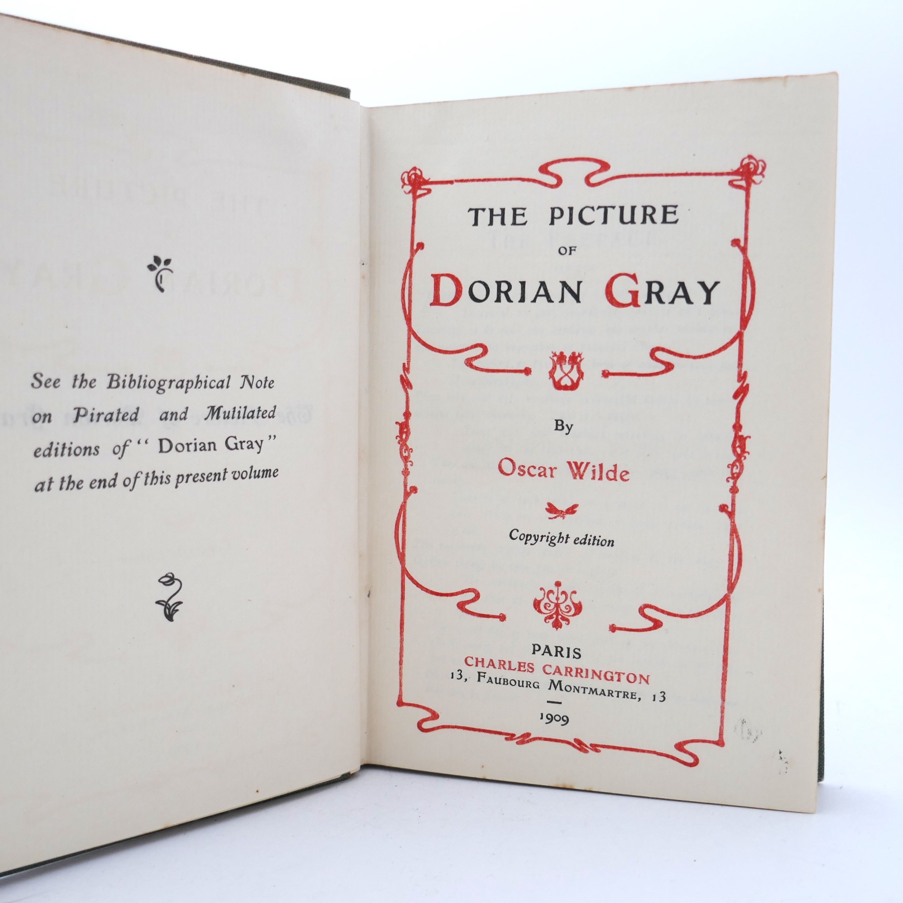 The Picture of Dorian Gray (1909) - Ulysses Rare Books