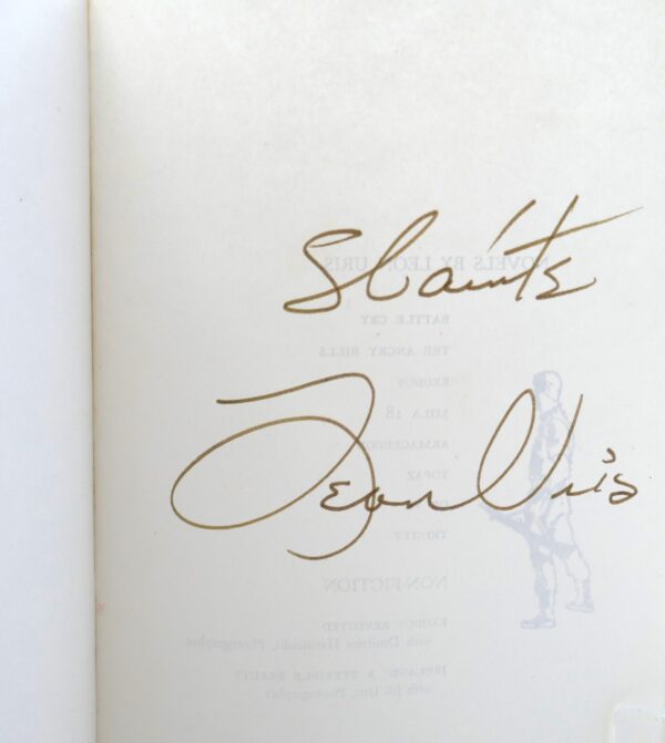 Trinity. First Edition. Signed Copy (1976) - Ulysses Rare Books