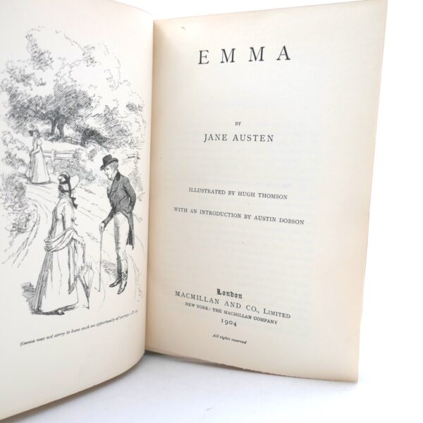 Emma. Illustrated by Hugh Thompson (1904) - Ulysses Rare Books