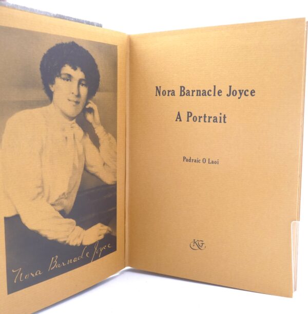 Nora Barnacle Joyce. A Portrait (1982) - Ulysses Rare Books