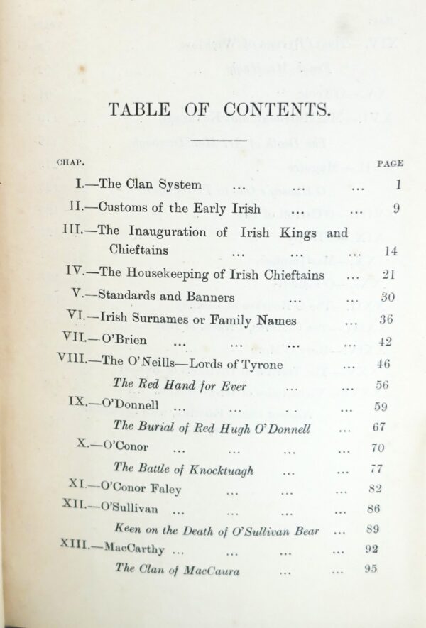 The Clans of Ireland (1910) - Ulysses Rare Books